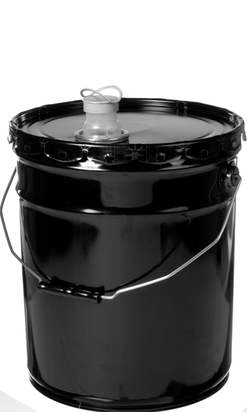 Steel Pails: 5 Gallon Rust Inhibitor with Lug Cover/Reike Spout | Steel ...