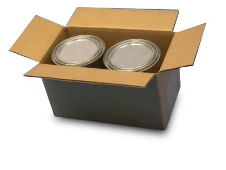 Boxes for Packing 2 - 1 Gallon Paint Cans | Boxes for Packing 2 - 1 ...