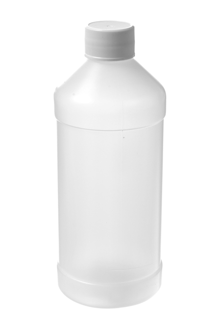 16 oz. Natural Hi-Density Polyethylene Modern Round | 16 oz. Natural Hi ...