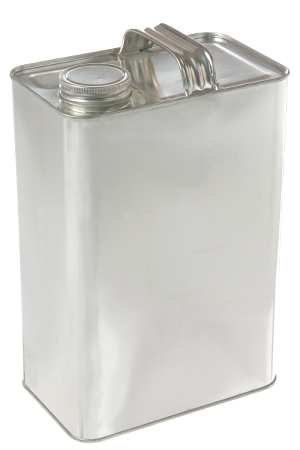 Screw Cap Cans: 1 Gallon Oblong/"F" Style Can | Screw Cap Cans: 1 ...