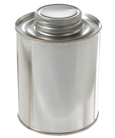 Screw Cap Can: Pint Round Solvent or Utility Can | Screw Cap Can: Pint ...
