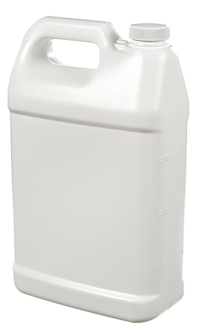 1 Gallon White Hi-Density Polyethylene White Oblong | 1 Gallon White Hi ...