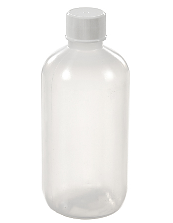 8 oz. Natural Low-Density Polyethylene Boston Round | 8 oz. Natural Low ...
