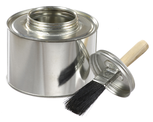 Screw Top Can: Quart Heavy Duty 1" Bristle Brush w/ Detachable Wood ...